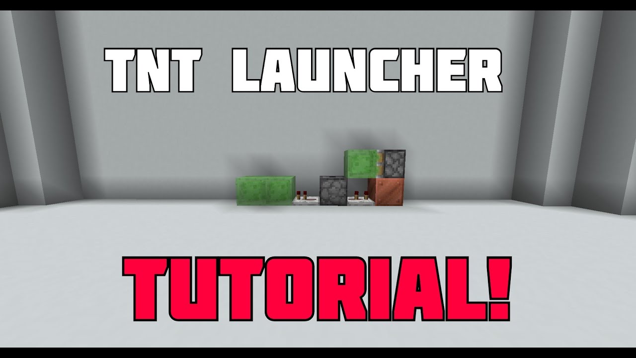 Minecraft 1.17 Simple TNT Launcher Tutorial - YouTube