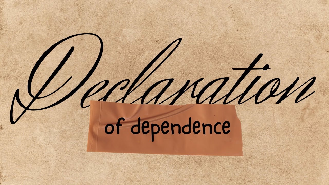 Pastor - Declaration Of Dependence - YouTube