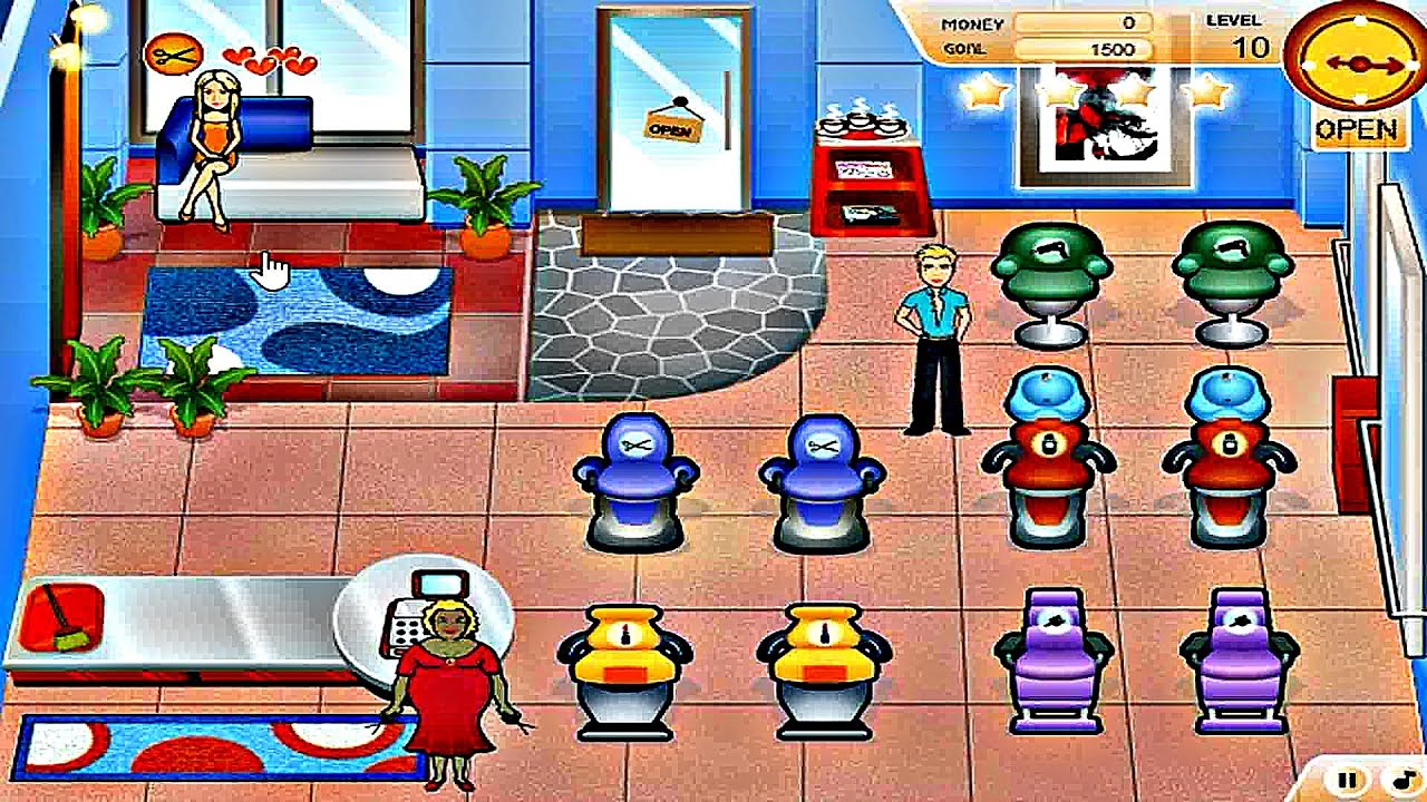 Big Mama's Hair Salon! Let's Make Cool Hair-Cuts! 3D Fun and ...