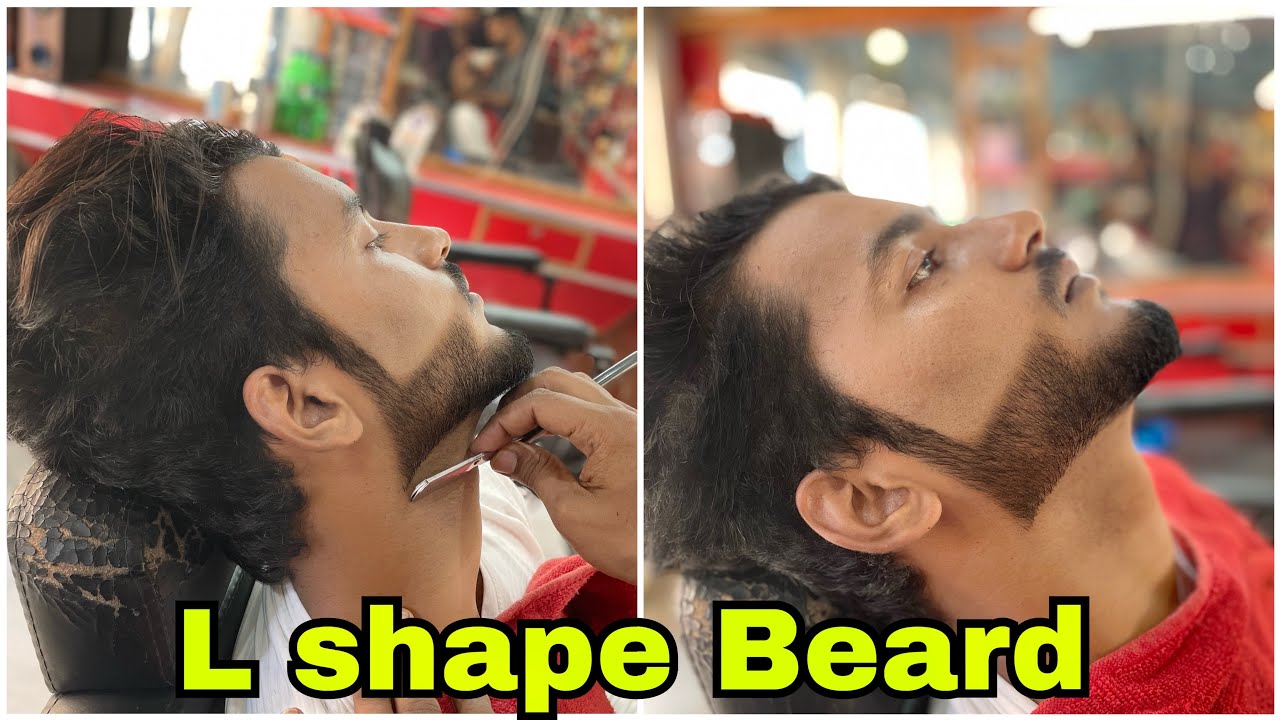 L shape Beard Style For Men] L Set दाडी सेटींग करने का असान तरीका ...