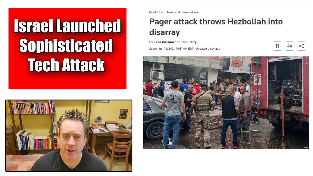 The Friday Vlog: Israel Launched Sophisticated Tech Attack Pagers Walkie-Talkies - YouTube