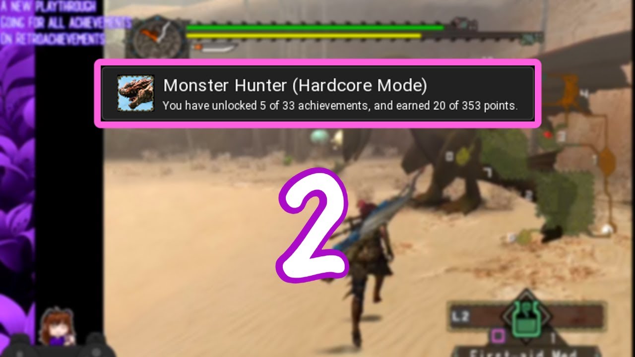 Part 2 - Monster Hunter PS2 playthrough (100% RetroAchievements) - YouTube