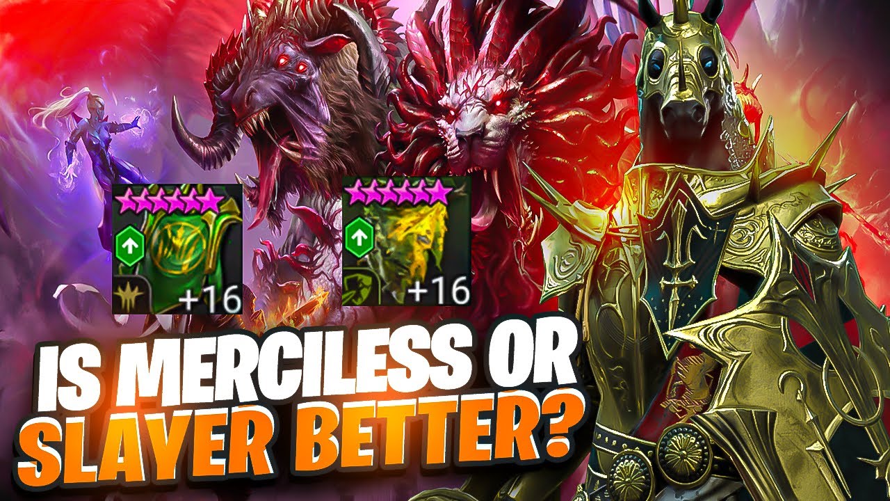 IS MERCILESS OR SLAYER BETTER? | Raid: Shadow Legends | - YouTube