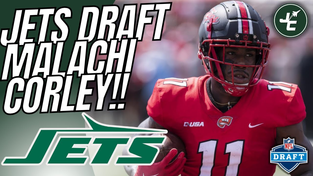 BREAKING: NEW YORK JETS DRAFT MALACHI CORLEY | 2024 NFL Draft - YouTube