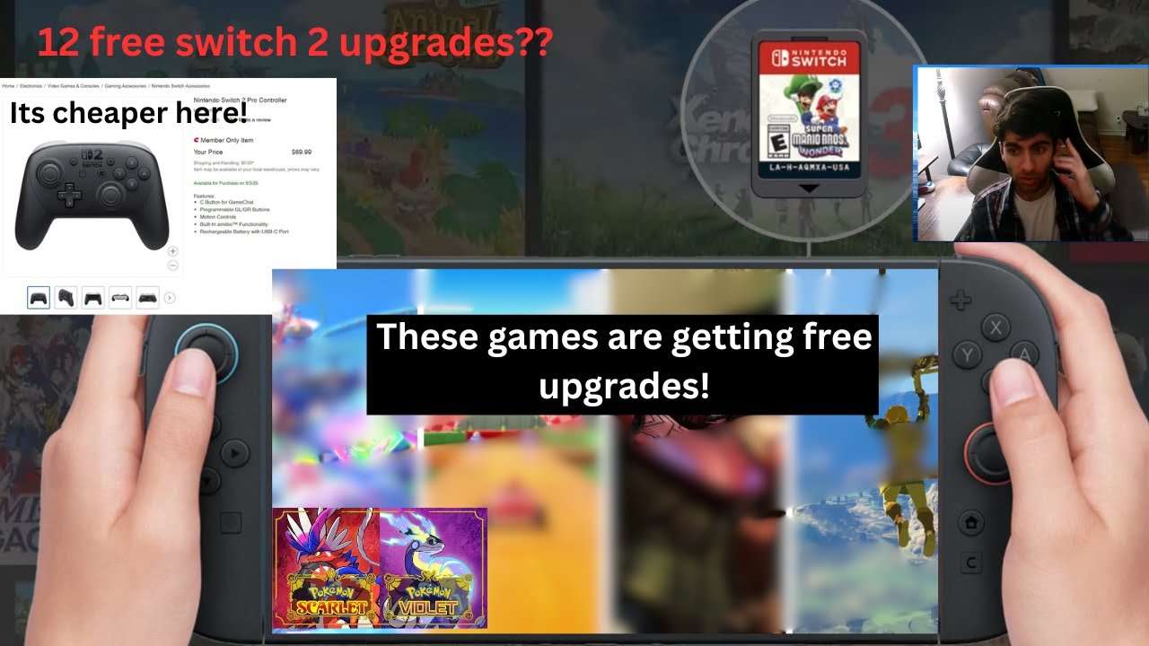 These 12 Games Will Receive FREE Switch 2 Upgrades - YouTube