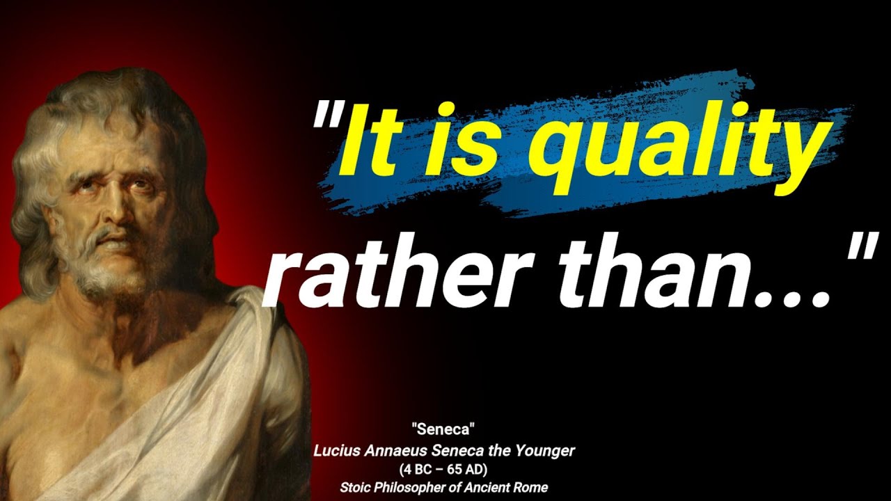 Seneca Philosopher Quotes. || Wise Quotes, Stoicism | Witty Kuya. 🔔 ...