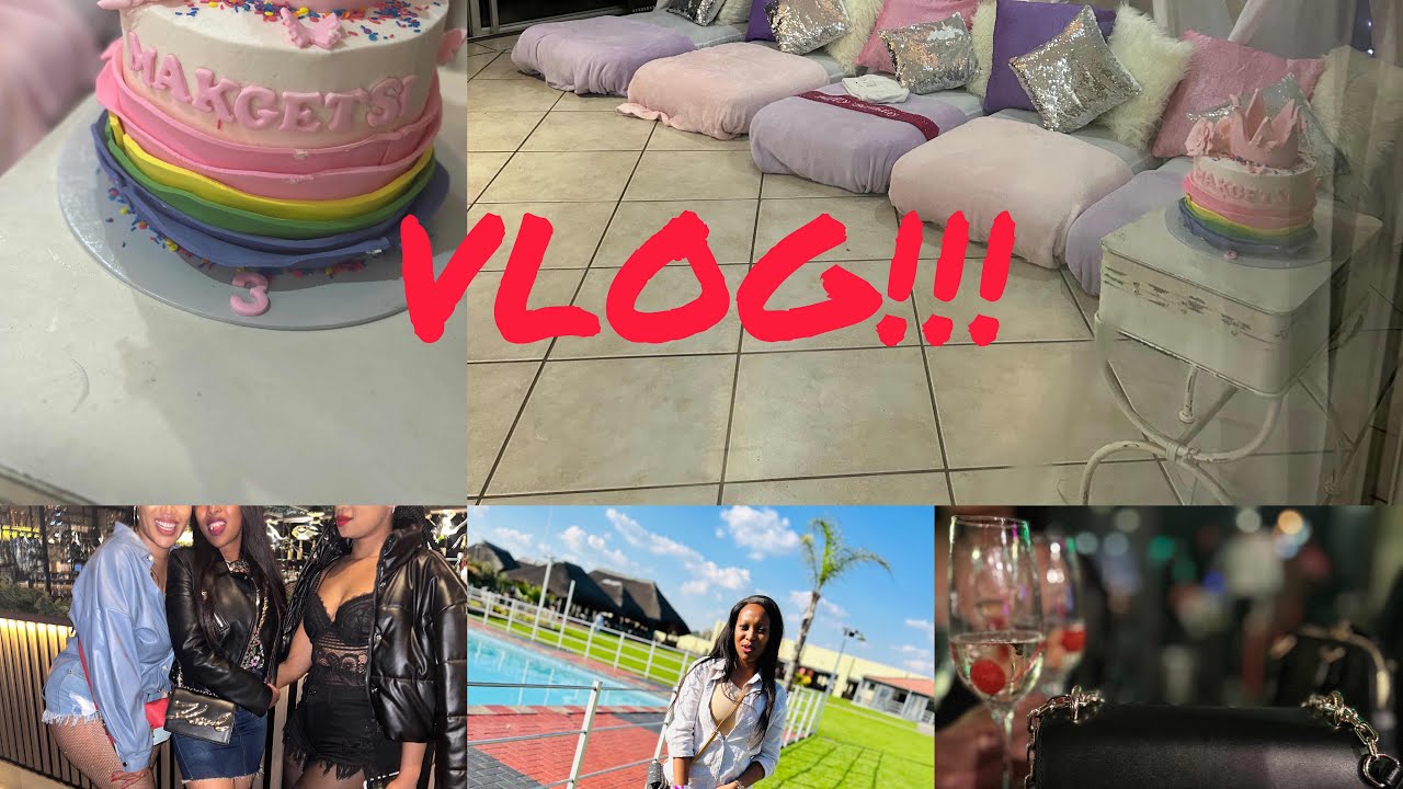 VLOG: Spend the weekend with me|| slumber party || girls night out ...
