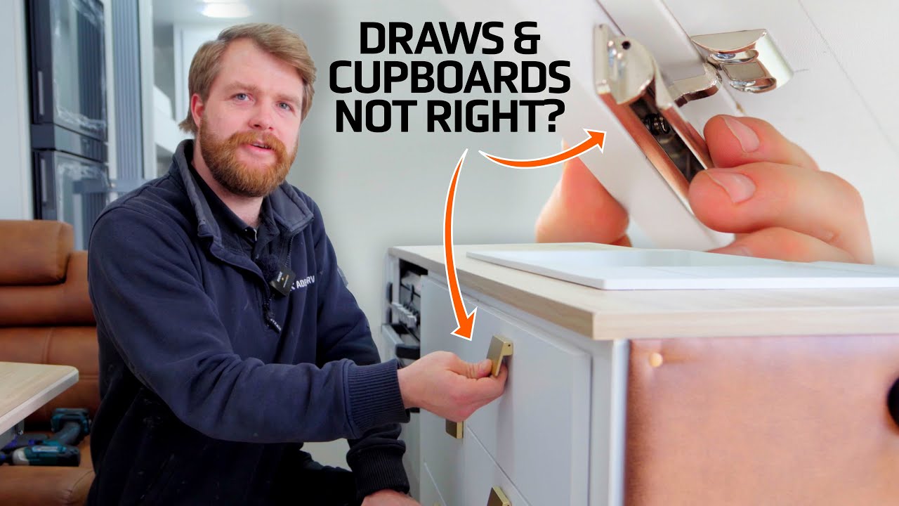 Adjusting Your Caravan Draw and Cupboard Latches | 5 Minute Fix - YouTube