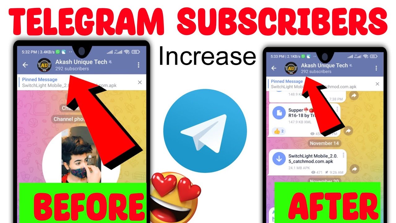 how to increase subscribers in telegram channel || Free Telegram ...