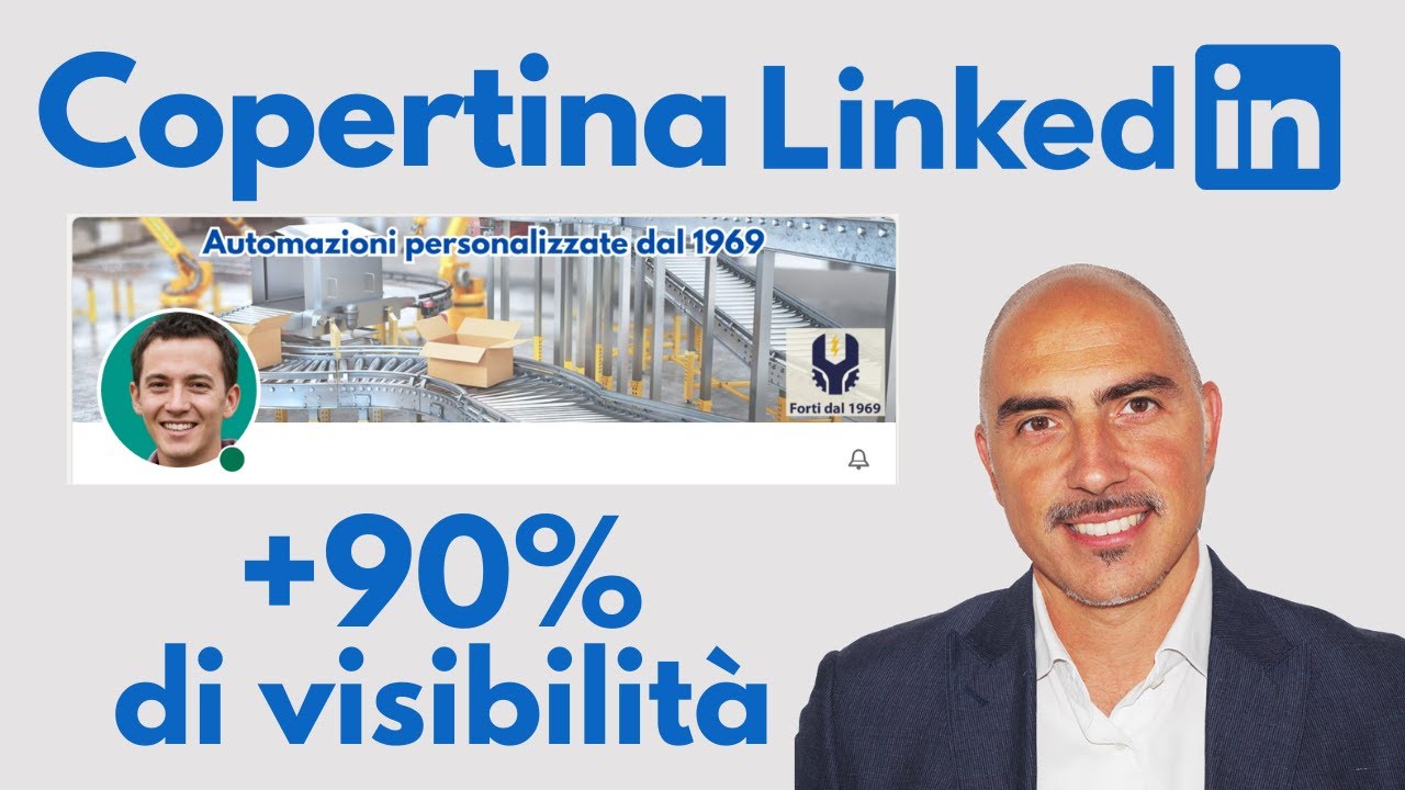 Copertina Linkedin: per aziende e personal branding - YouTube