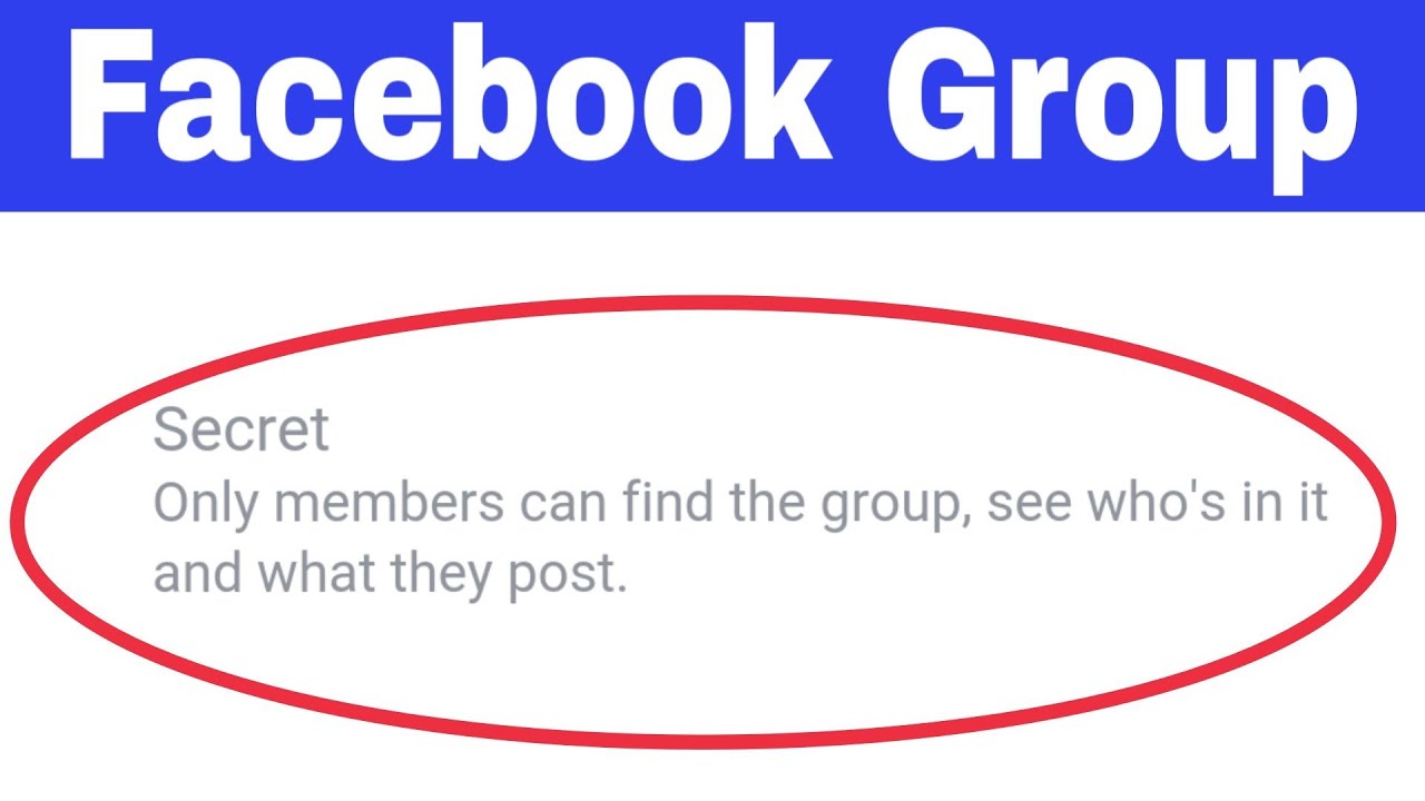 Facebook Group Secret mode | Only Members Can Find The Group, See Who's ...
