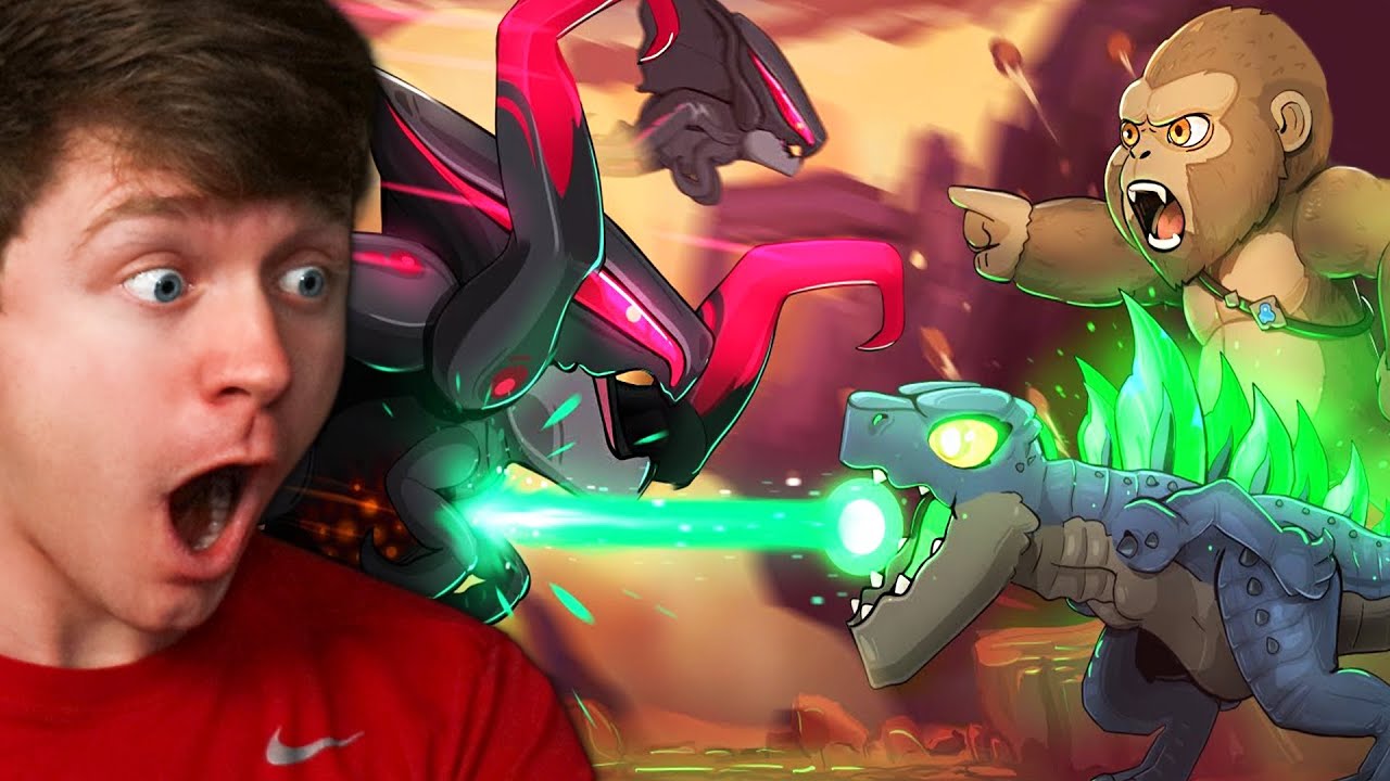 BABY KONG and BABY ZILLA JR vs BABY MUTO! (Part 2) - YouTube