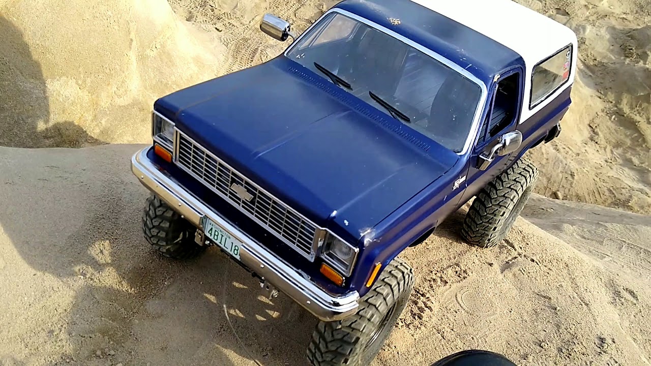 Corona del Mar RC4WD K5 Blazer on Tamiya Bruiser chassis - YouTube