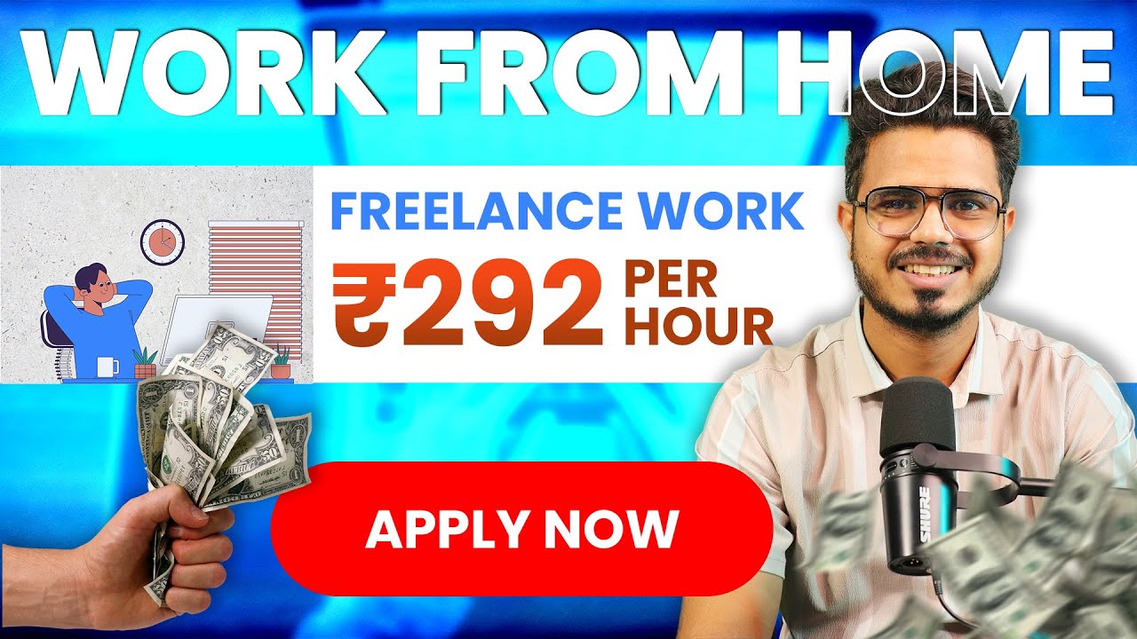 Work From Home Freelance ( Part-time) job | 292 inr per hour | Apply ...