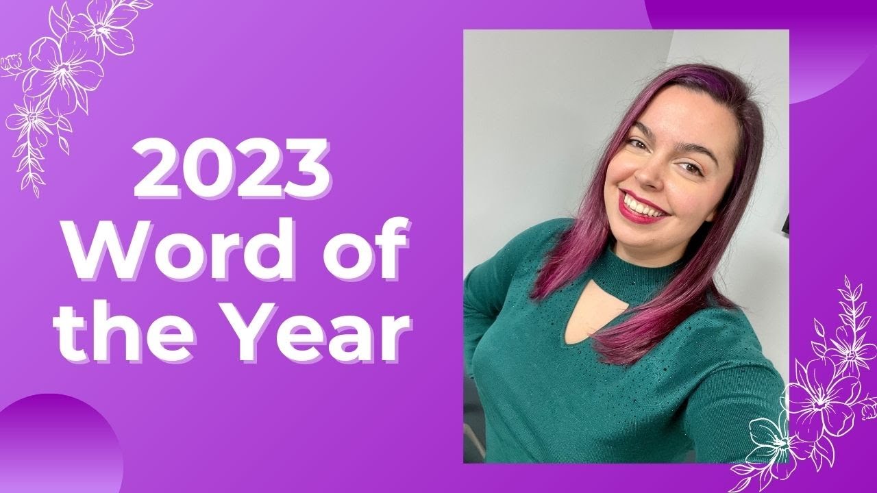 My Word of the Year 2023 - YouTube