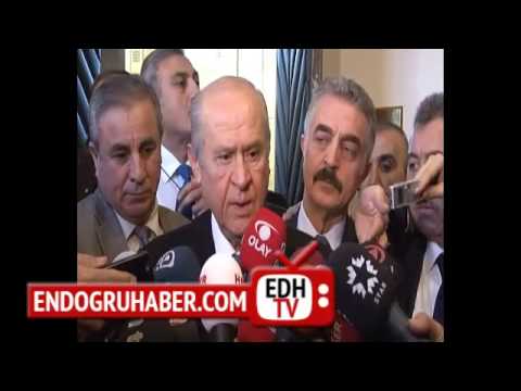 DEVLET BAHÇELİ MUHABİRE KIZDI!