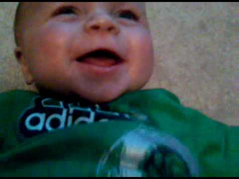 Carson Laughing While Being Tickled