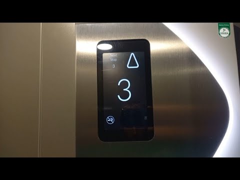 2020 Otis Genesis MRL traction elevator @Kitzsteinhornstraße 47, Zell ...