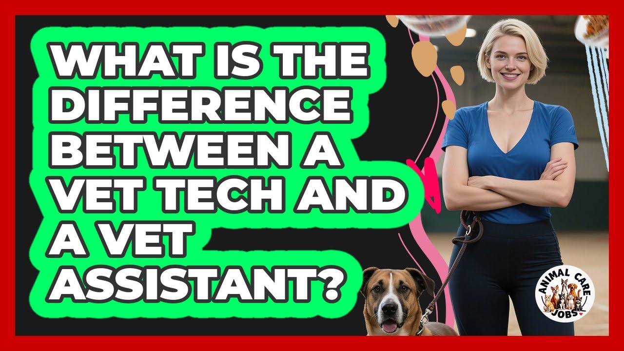 What Is The Difference Between A Vet Tech And A Vet Assistant? - YouTube
