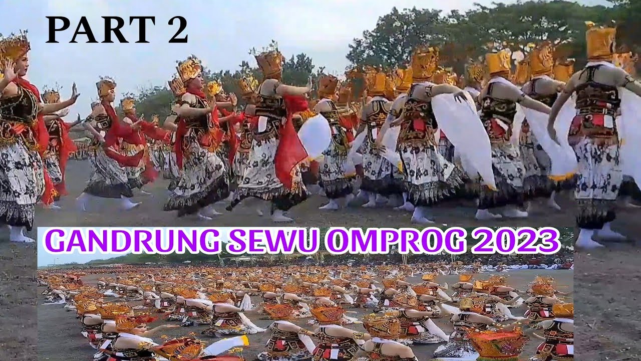 PERPADUAN SELENDANG PUTIH DAN MERAH TARI SEWU GANDRUNG THE GLORY ART ...