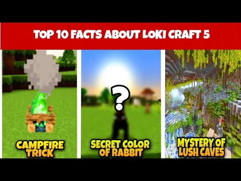 TOP 10 MIND BLOWING 🤯 FACT ABOUT LOKI CRAFT 5 😱|| Loki craft 5 fact ...