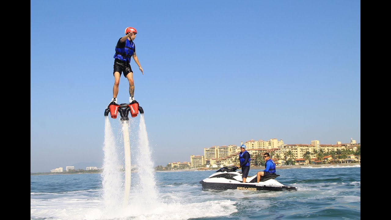 Flyboarding in Puerto Vallarta, Mexico - YouTube