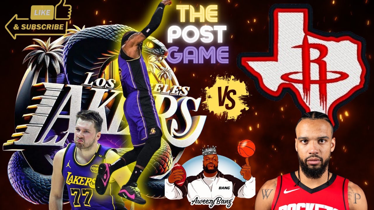 *REACTION* LAKERS VS ROCKETS POSTGAME - YouTube