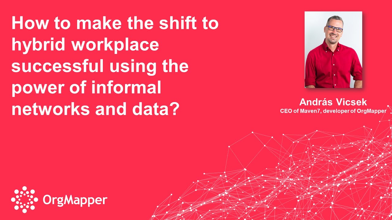 OrgMapper - How to make the shift to hybrid workplace successful? - YouTube