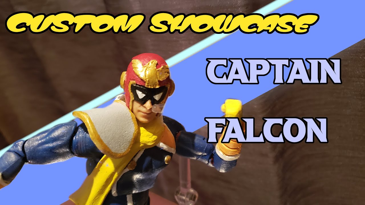 Captain Falcon CUSTOM Action Figure - YouTube