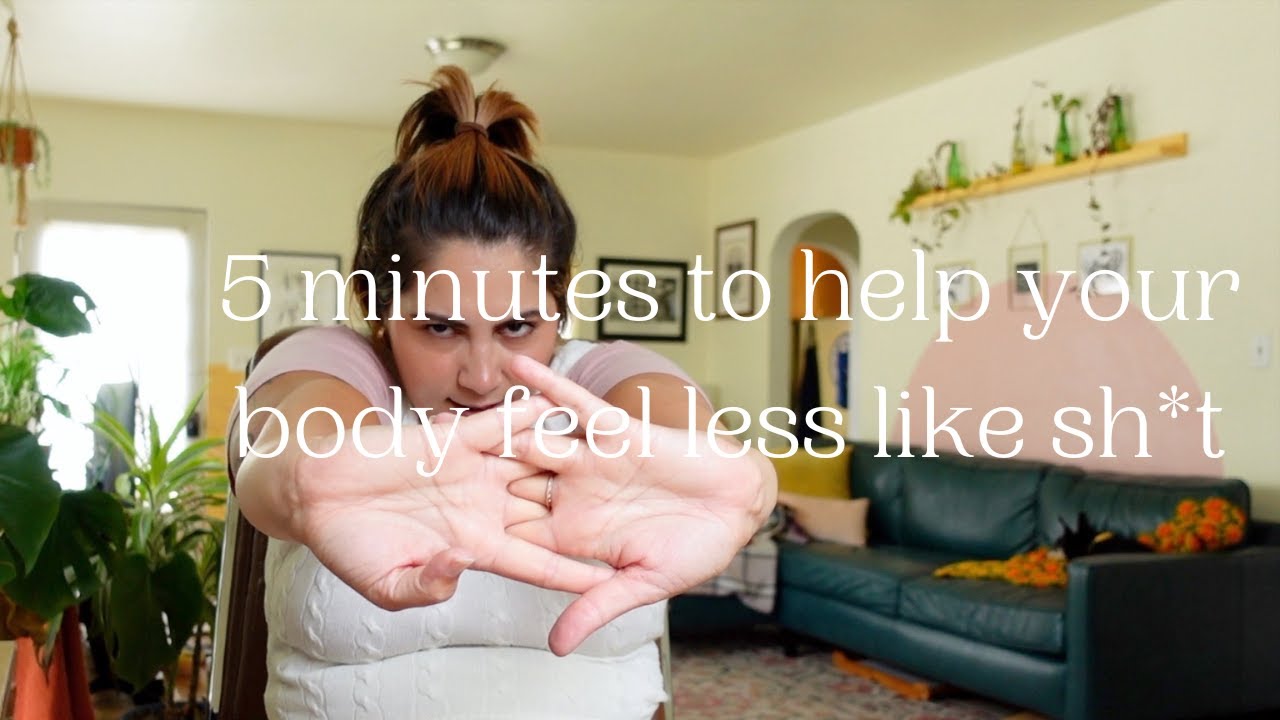 five minutes to help you feel a little bit better-quick stretch - YouTube