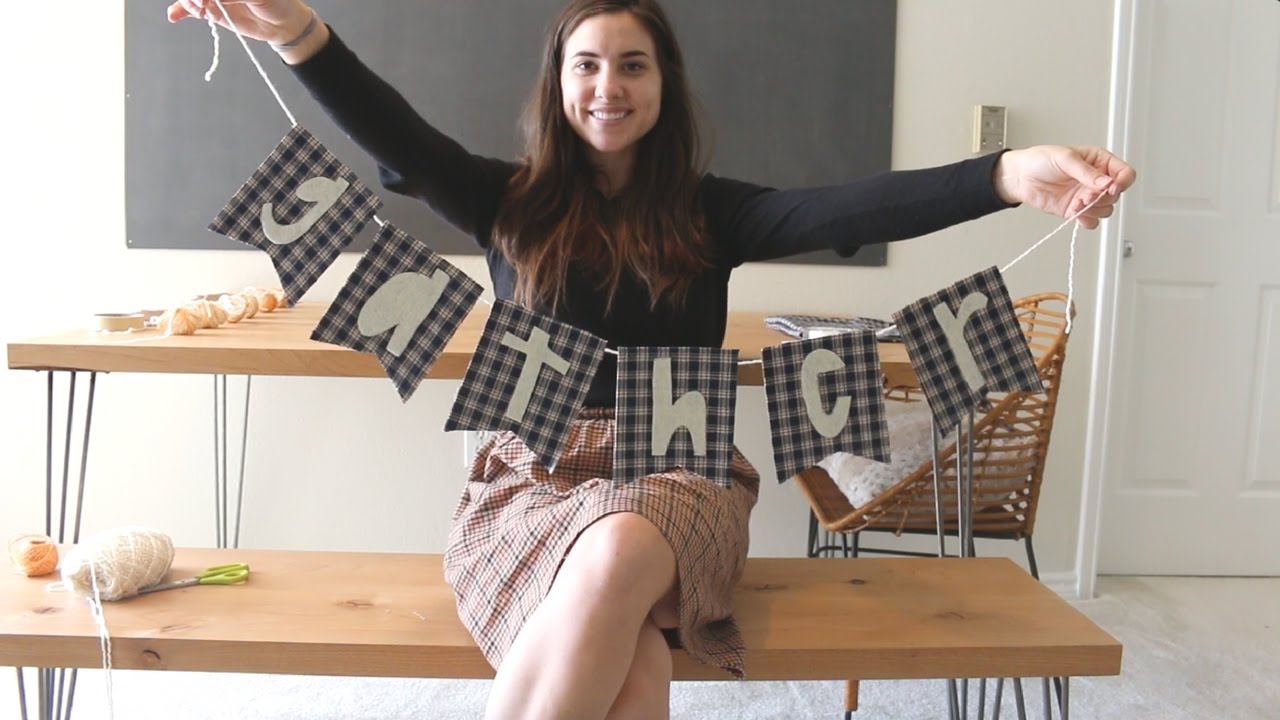 3 DIY Fall Banners - YouTube