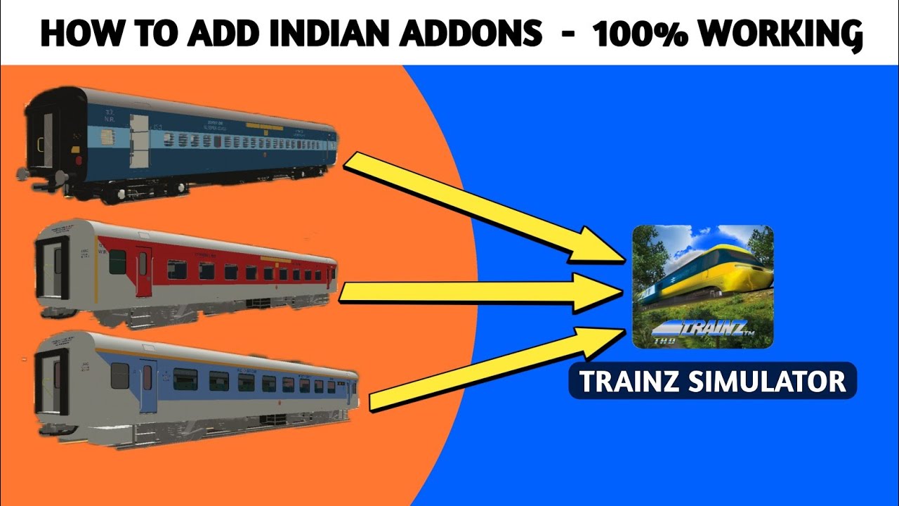 How To Add Indian Addons In Trainz Simulator Android - YouTube