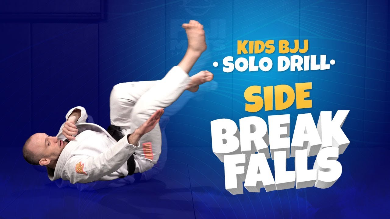 Side Breakfalls - Solo BJJ Drills for Kids - YouTube
