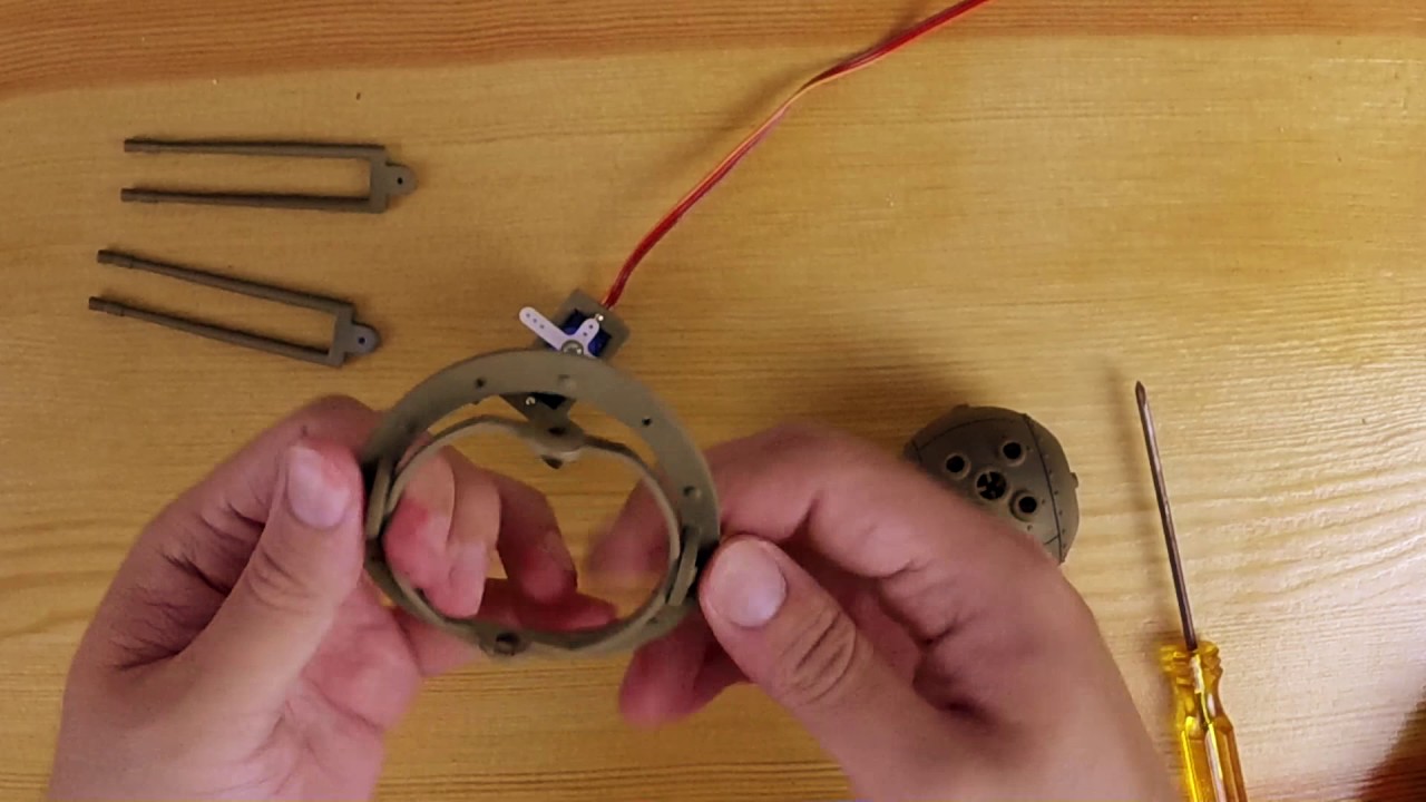 Codename Colossus Mk.I Cyclops Assembly 3/4 - YouTube