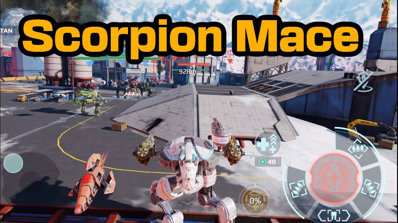 Scorpion Mace MK3 | War Robots Gameplay - YouTube