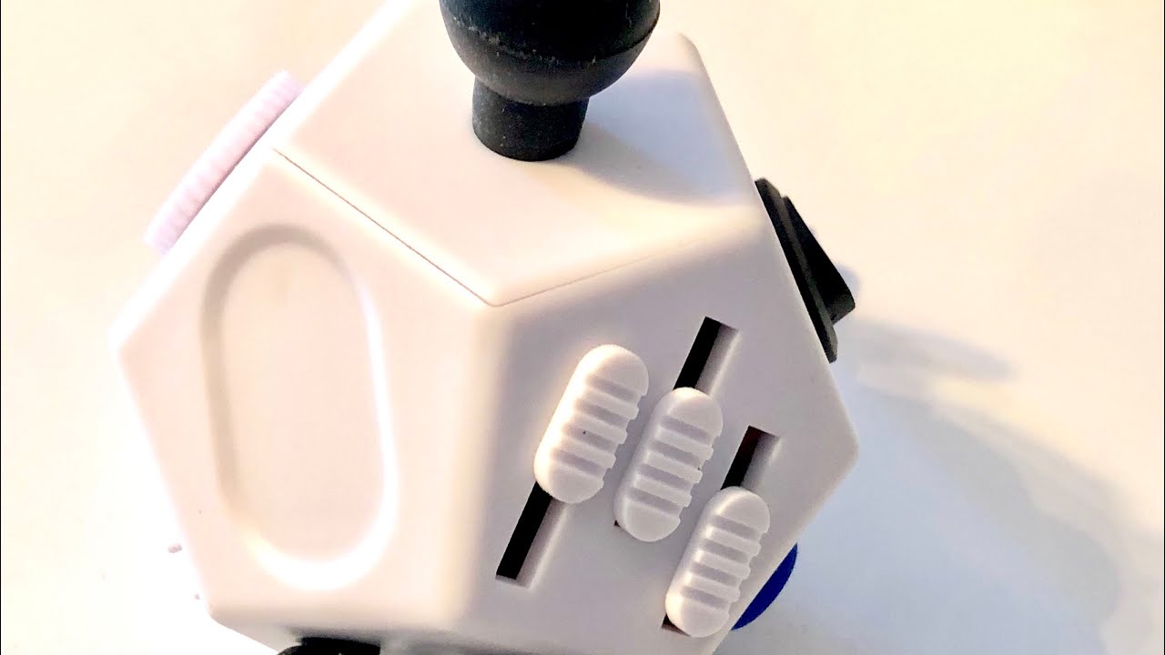 12 Sided Fidget Cube Review (Happy Hands Toys) - YouTube