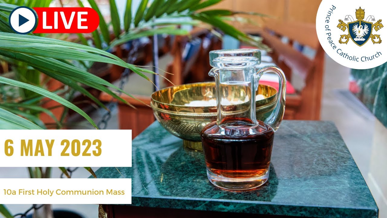 First Holy Communion Mass - YouTube