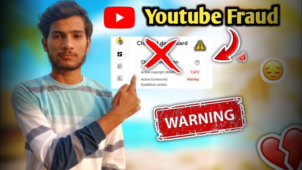 YOUTUBE NE KIYA FRAUD⚠️|YOUTUBE अब होगया फ्रॉड😡 #dailyvlog #strikes ...