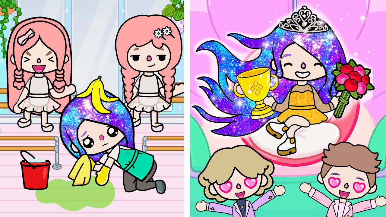 Все Меня Ненавидят Из-за КОСМИЧЕСКИХ Волос 🔮 | Toca Life World ...