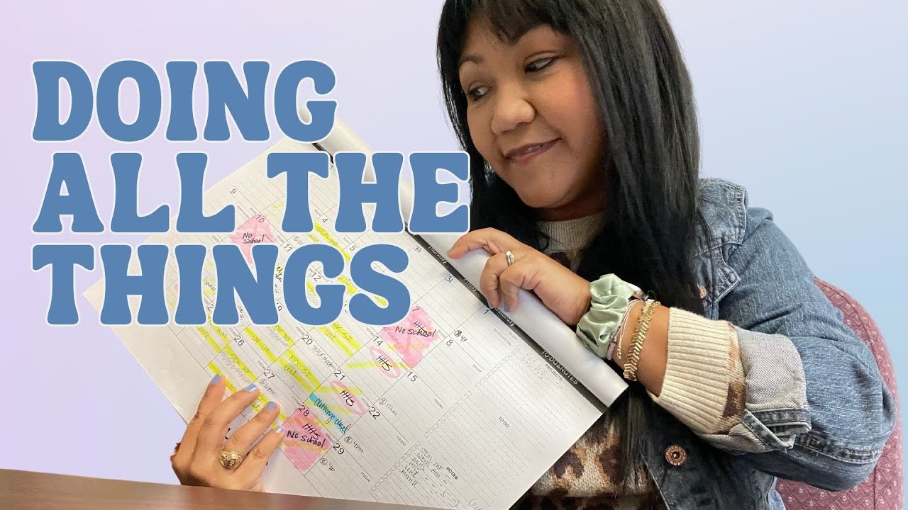 APRIL PLAN WITH ME AT WORK | social work productivity tips - YouTube