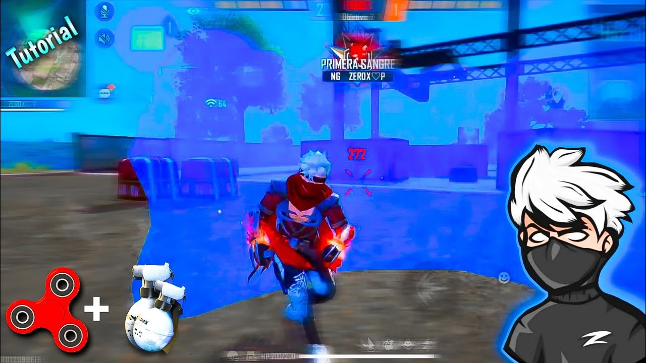 Zerox ff - Spinner Gloo Wall Tutorial | Xerox ff Gloo Wall Trick | Fast ...