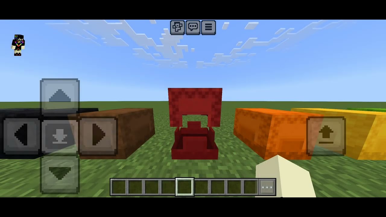 All Minecraft Shulker Boxes With Their Colored Blocks And Items (Long ...