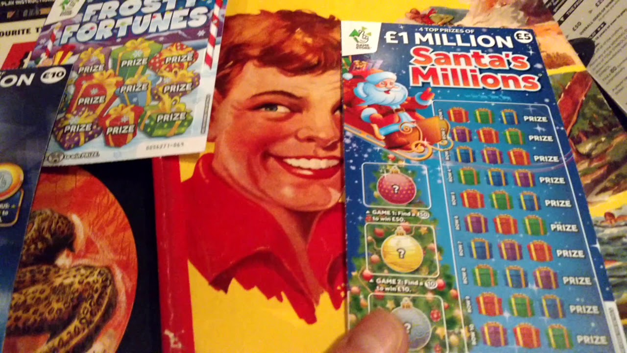 Scratchcards......mmmMMMMMMM!!!!...10 pound Millionaire Cards..etc ...