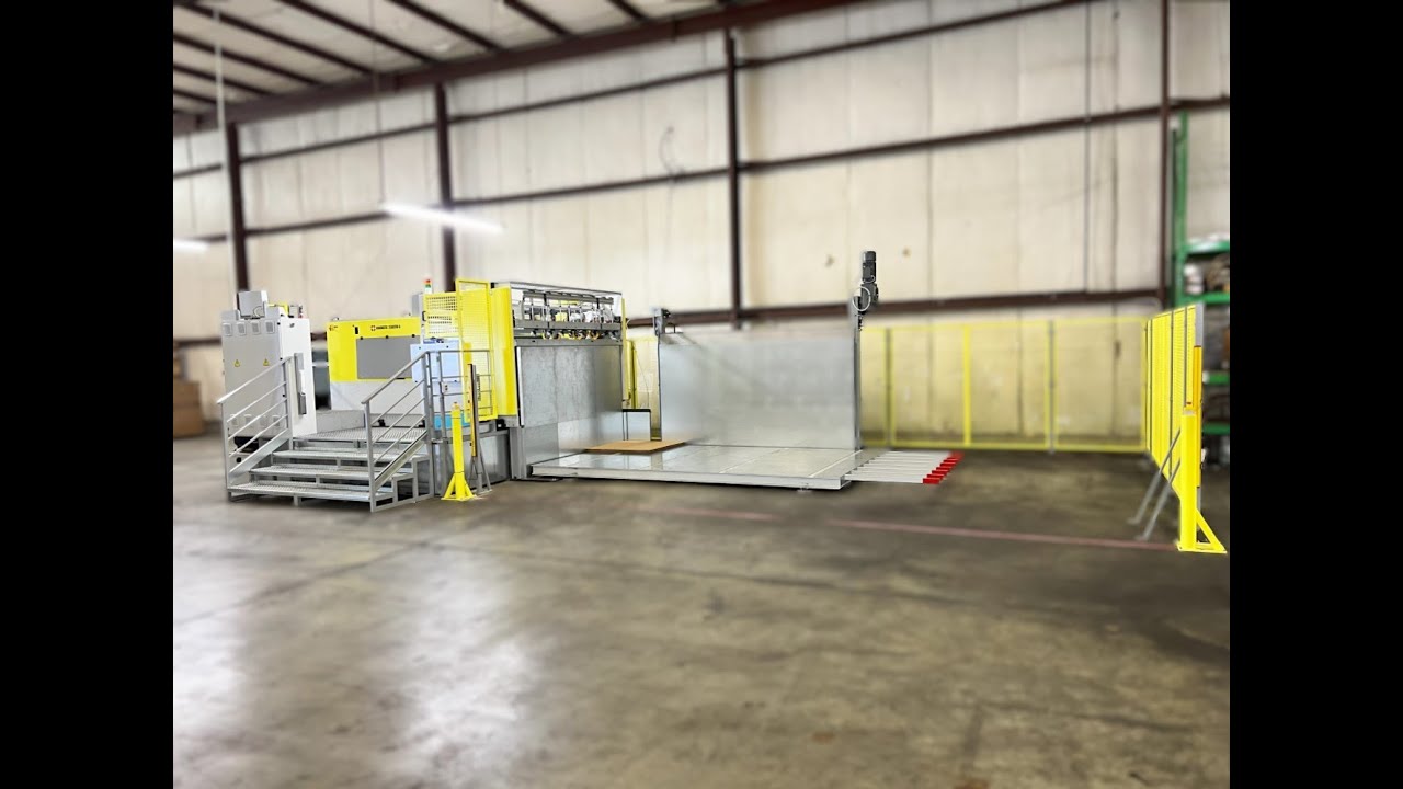 Solarco Auto Feed Boxmaker - YouTube