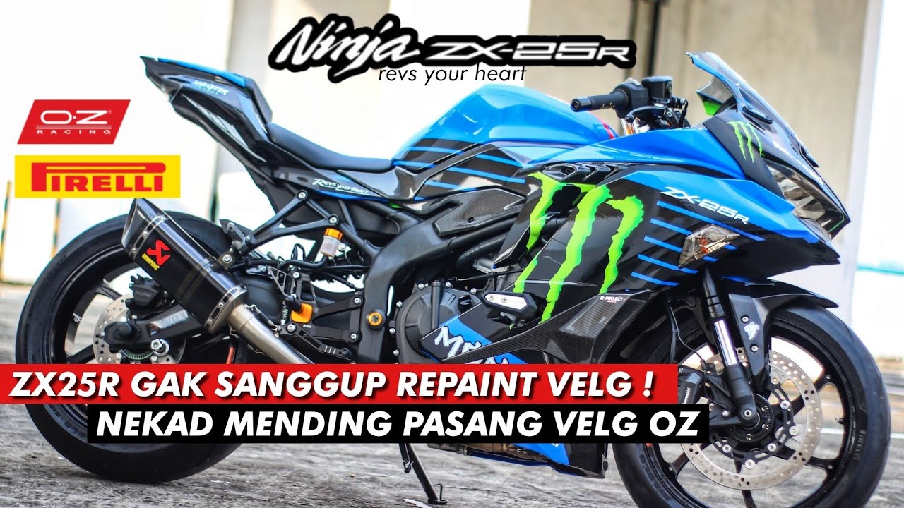 Velg Oz Racing ZX25R Featuring Pirelli Supercorsa, Terbaik !!!! - YouTube