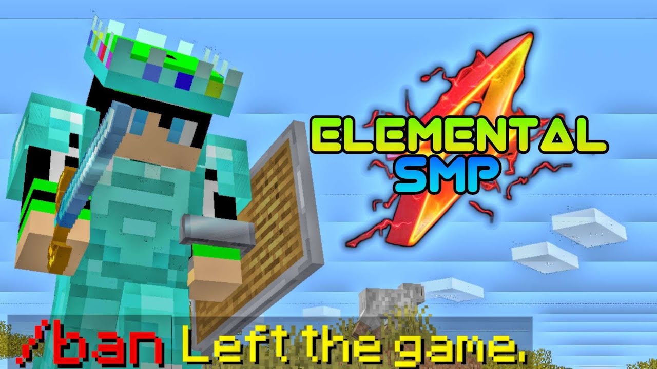 I MAKE A RECORD of becoming most ban player in this minecraft lifesteal smp(elemental smp s1 ...