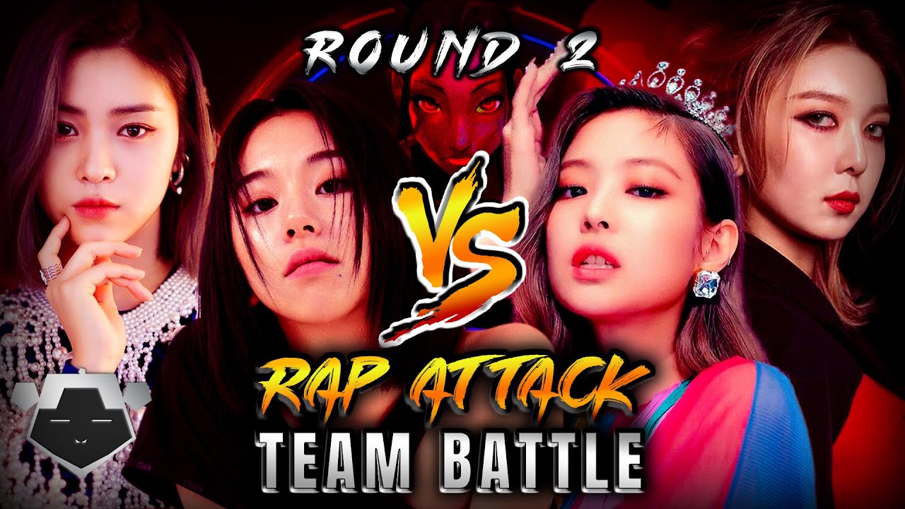 KPOP RAP ATTACK: Jennie & Dami vs. Chaeyoung & Ryujin | Round 2 - YouTube