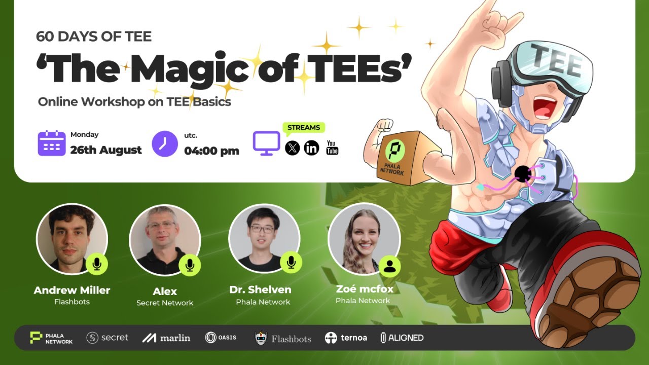 'The Magic of TEEs' - Online Workshop on TEE Basics - YouTube