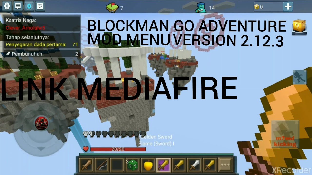 fly hack blockman go adventure,link mediafire|Version 2.12.3| - YouTube