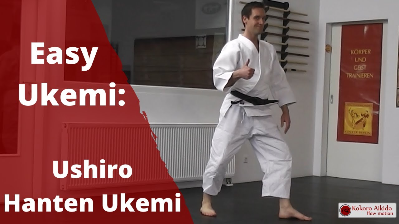 Easy Ukemi: Learn the cross roll Ushiro Hanten Ukemi - YouTube
